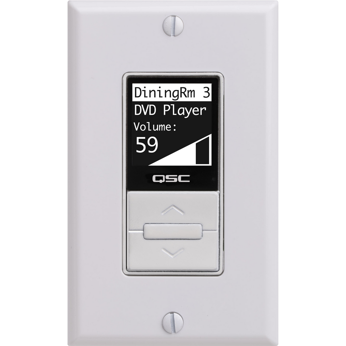QSC MP-MFC White Wall Mount Controller for MP-M Series Mixers – avBYFP