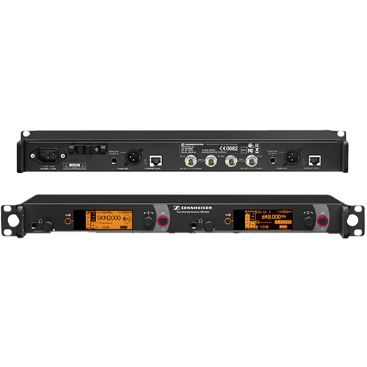 Sennheiser EM2050 Dual Channel Rackmount Receiver – avBYFP