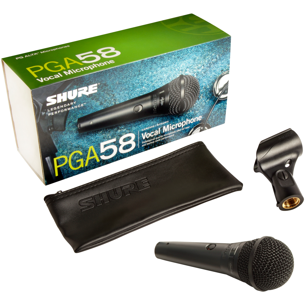 Shure PGA58 Vocal Microphone – avBYFP