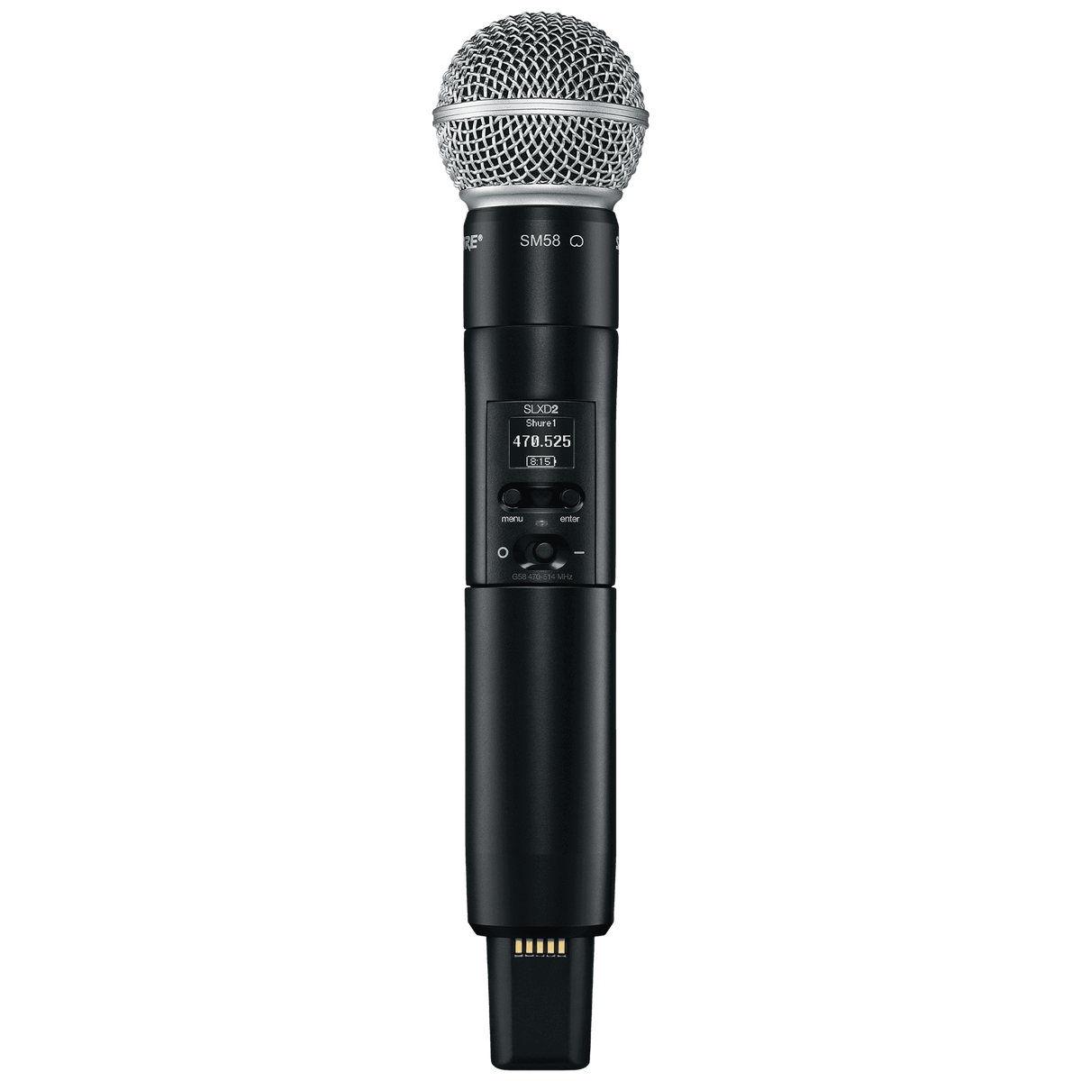 Shure QLX-D Handheld Wireless Microphone System tourPack – avBYFP