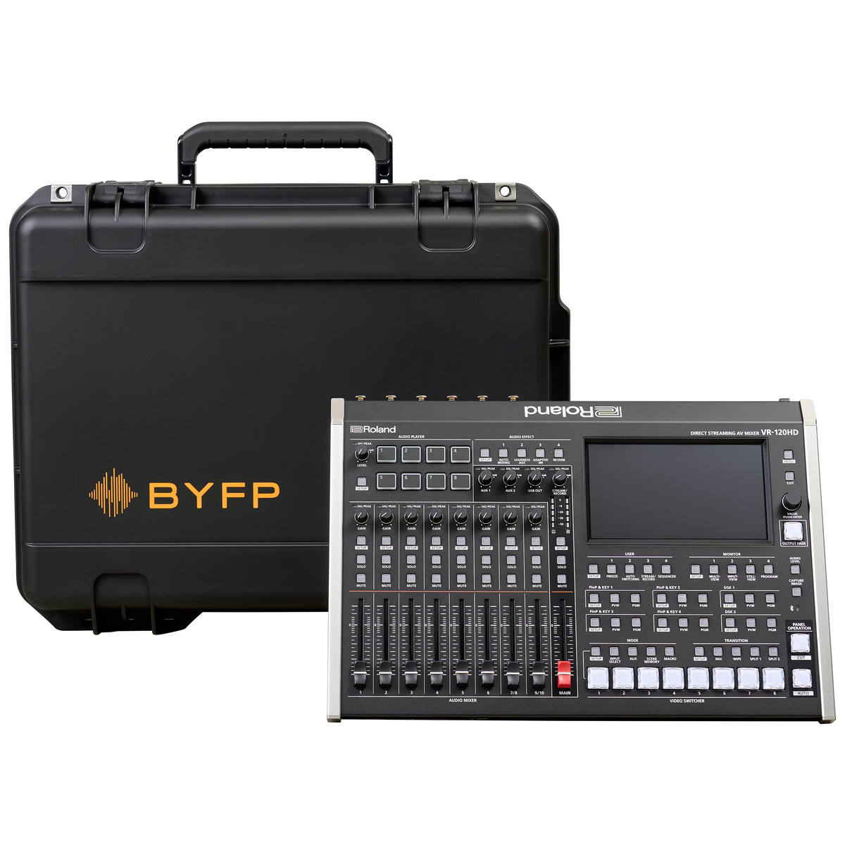 Roland VR-120HD tourPack with BYFP ipCase – avBYFP