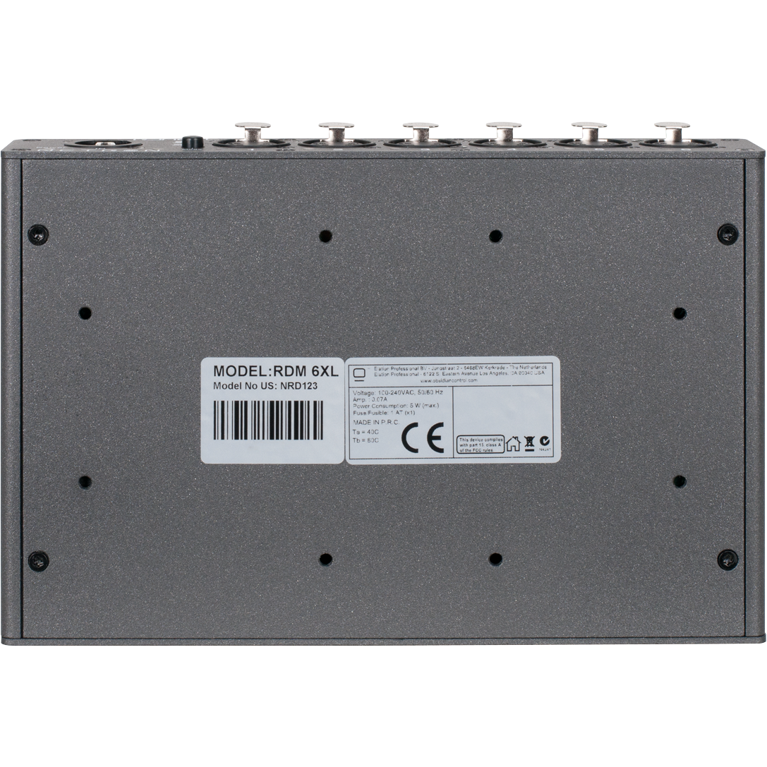 Obsidian Netron RDM 6XL Compact DMX/RDM Splitter – avBYFP