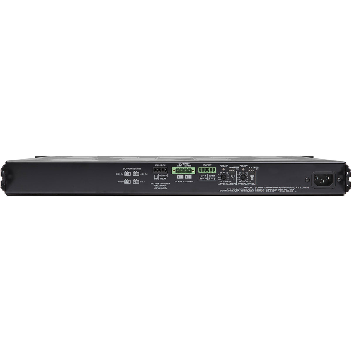 QSC MP-A20V Amplifier – avBYFP