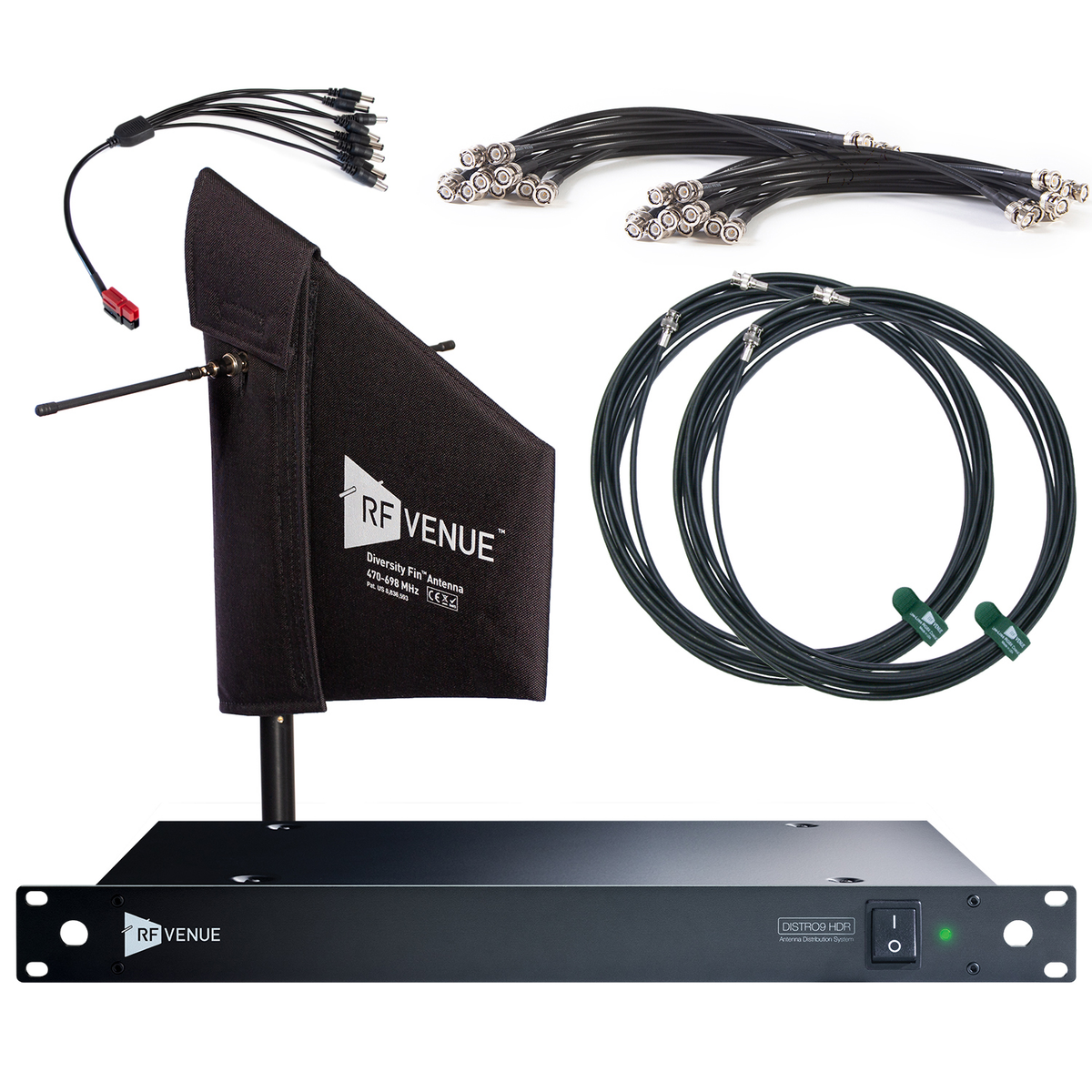 RF Venue 9 Channel Wireless Microphone Upgrade Pack – avBYFP