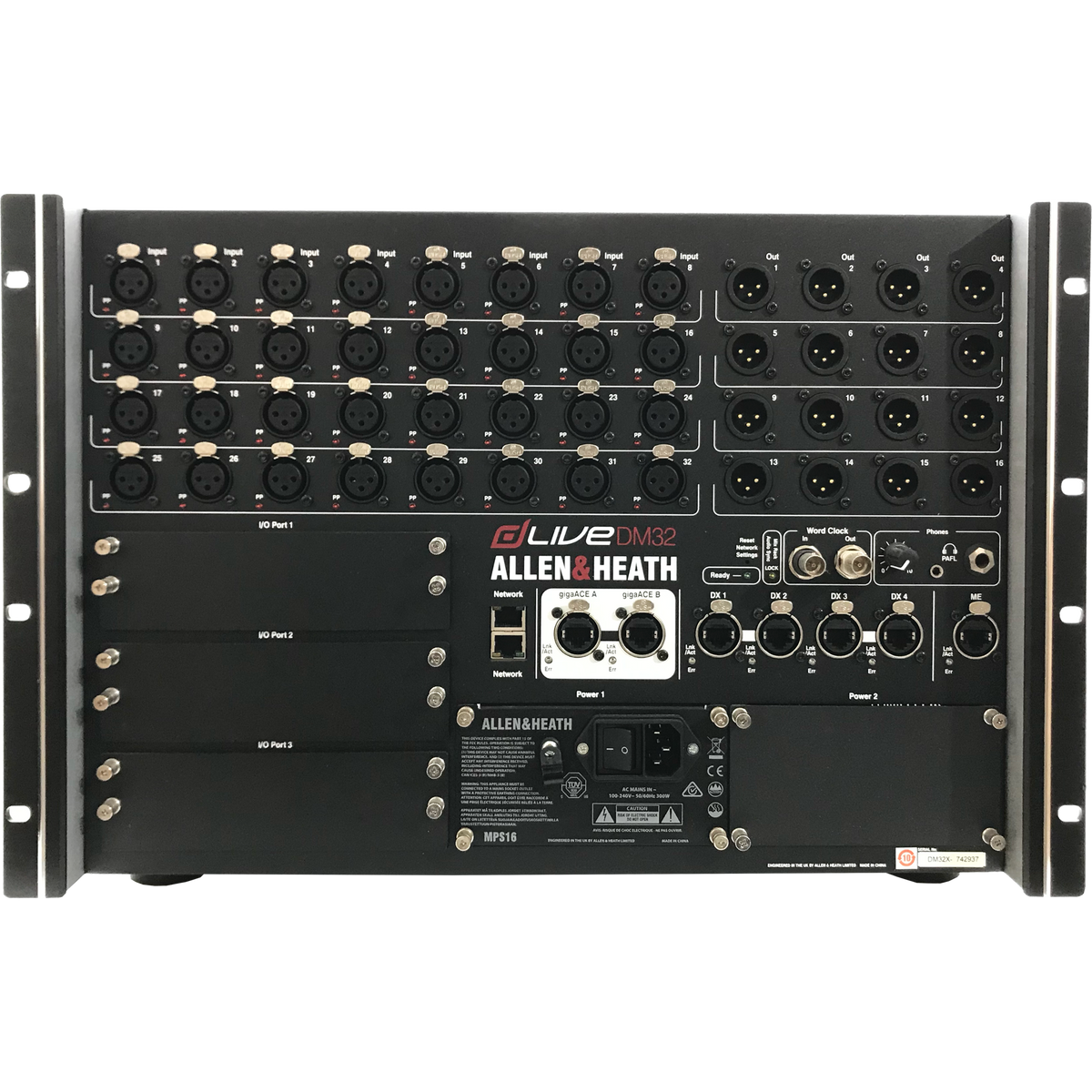 Allen & Heath dLive DM32 Audio Mixing Rack (USED - Display Unit) – avBYFP