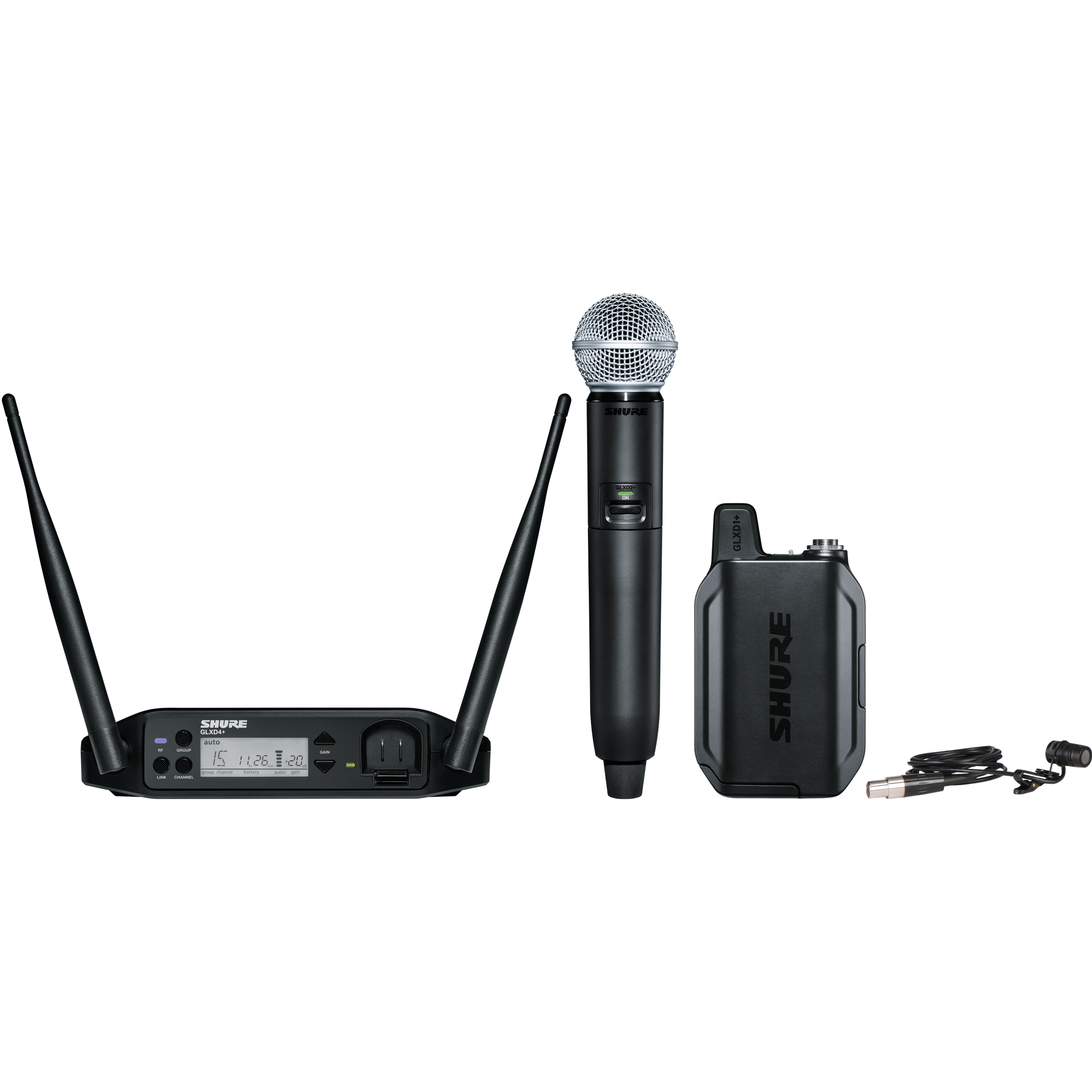 GLX-D+ Dual Band Wireless Systems – avBYFP