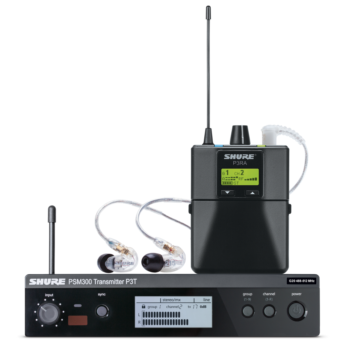 Shure PSM 300 In-Ear Monitoring System – avBYFP