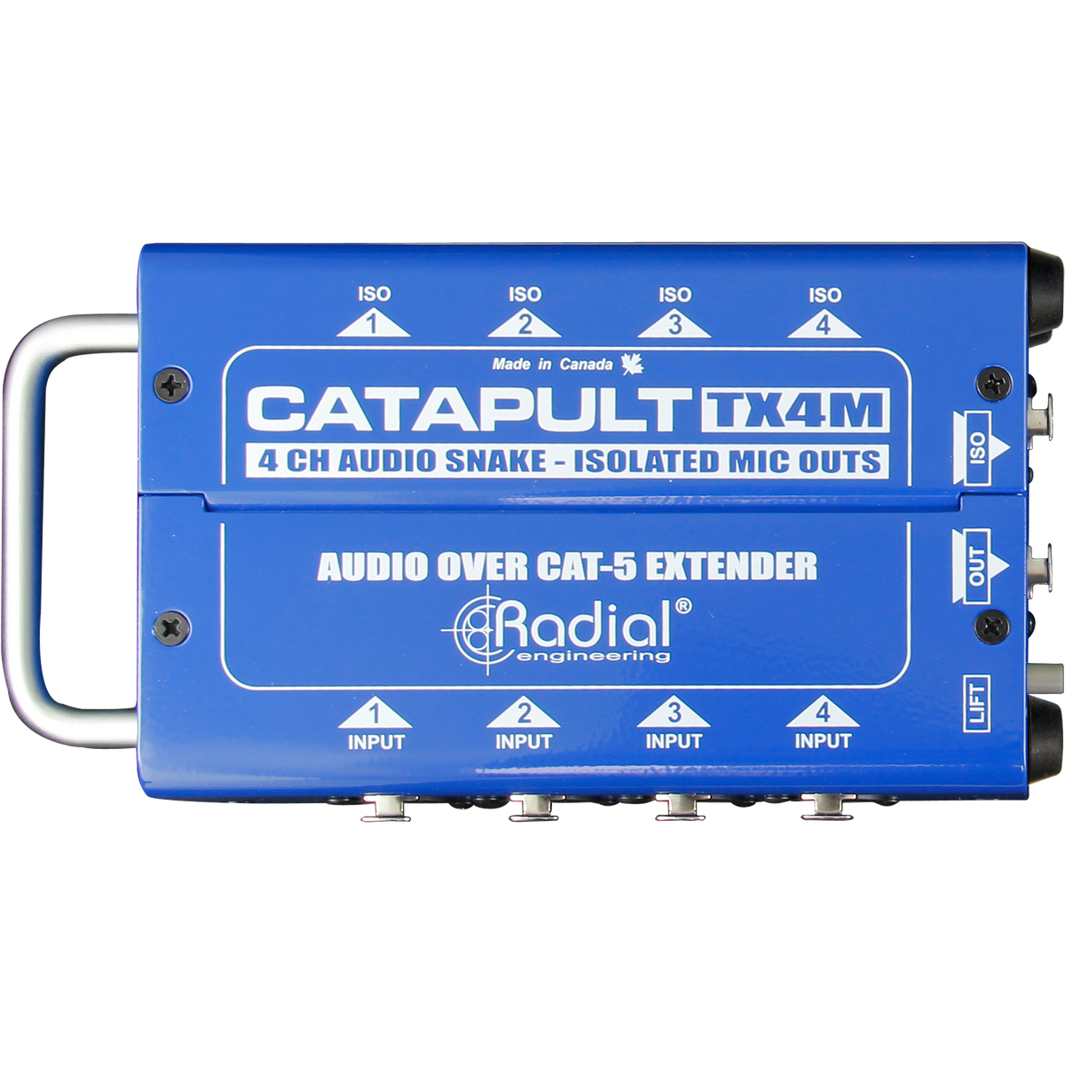 Radial Catapult Audio Over CAT5 Snake – avBYFP